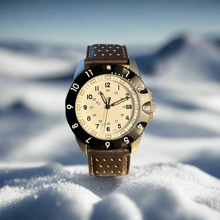 Automatic Tactical Watch ENOKSEN Tactic E09/A – White Edition 42mm – By ...