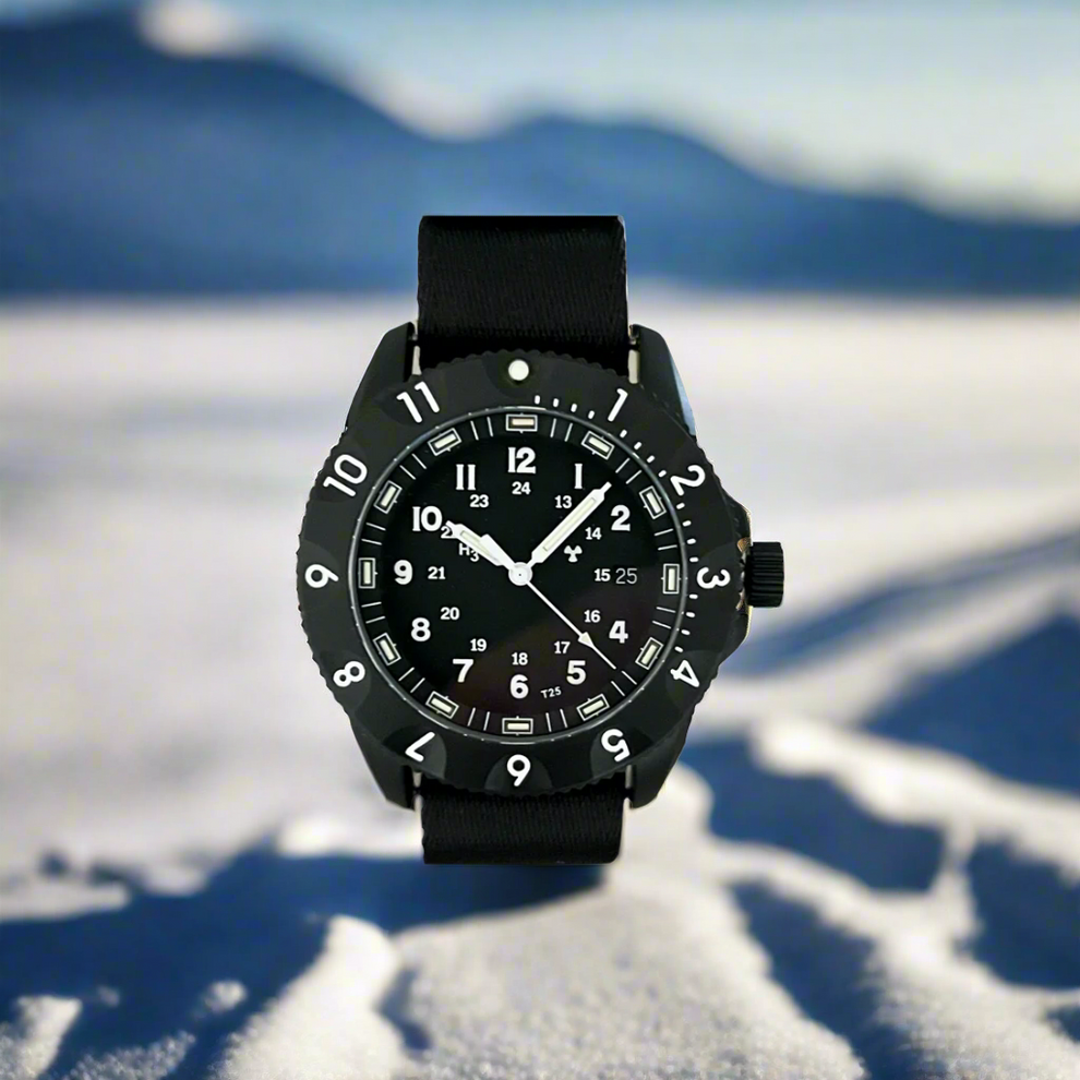 Automatic Tactical Watch ENOKSEN Tactic E09/B – Black Edition 42mm – By ...